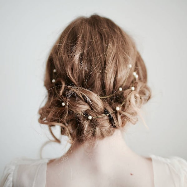 Pearl Hair Accessory - Etsy