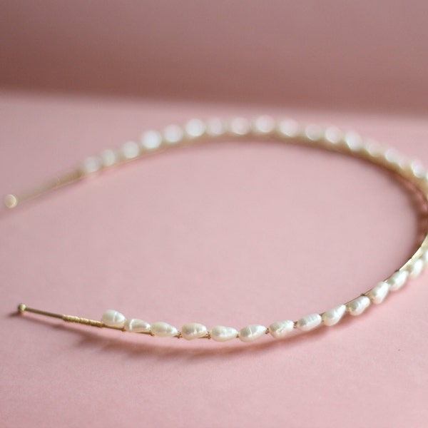 Pearl Headband - Etsy