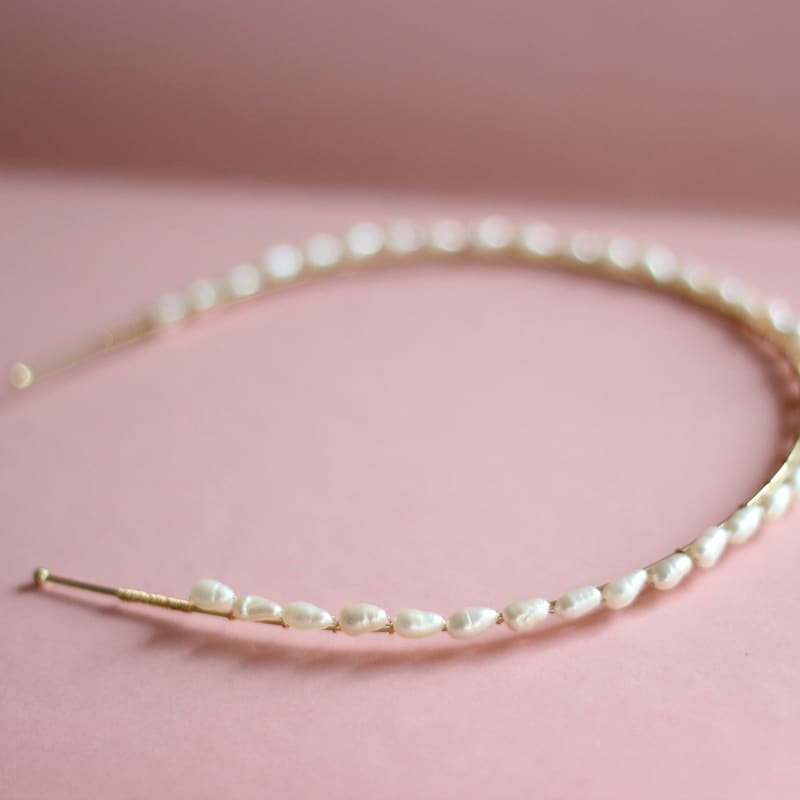 Pearl Headband - Etsy