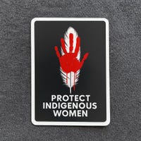 MMIW Bumper Sticker | MMIW Vinyl Decal Sticker | Missing and Murdered ...