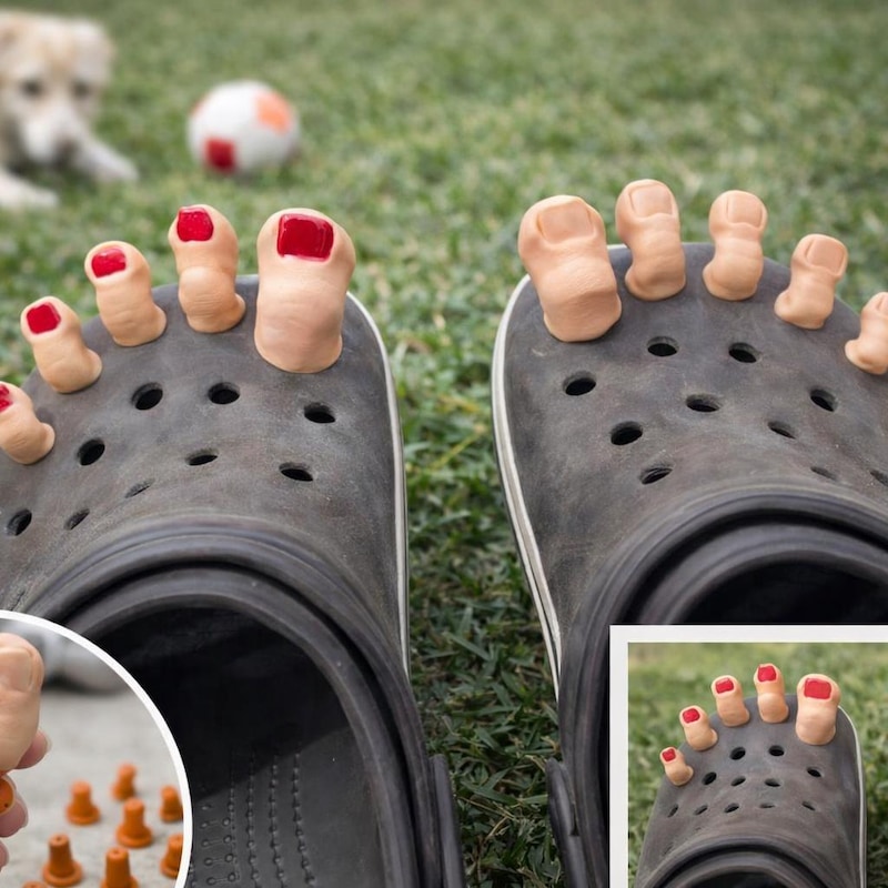 Croc Toes - Etsy