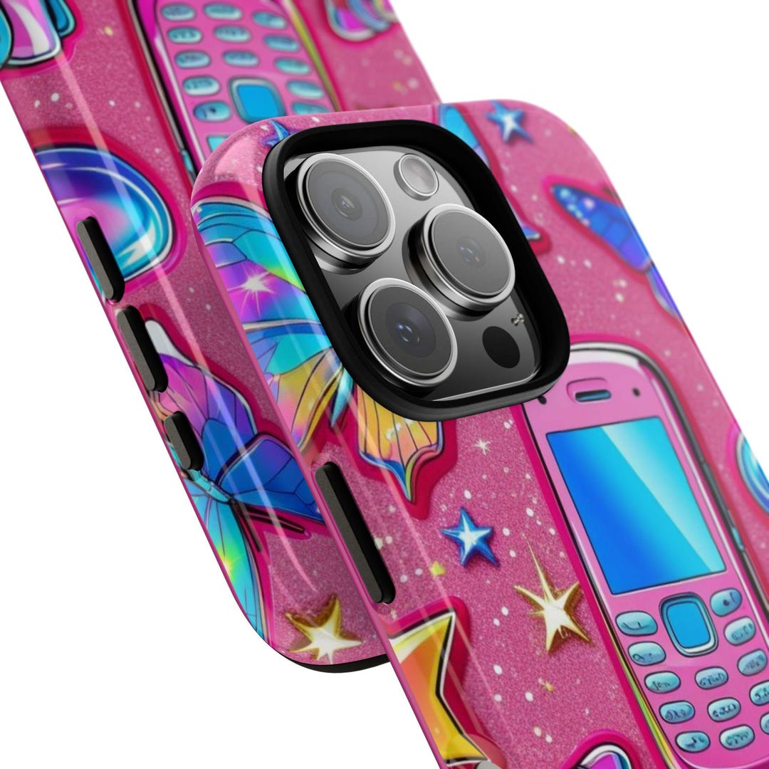 Retro Roller Skating iPhone Case: Vintage Pink Phone Cover - Etsy