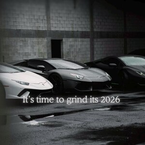 It's Time to Grind It's 2026 Motivational iPhone Wallpaper | Capri ...