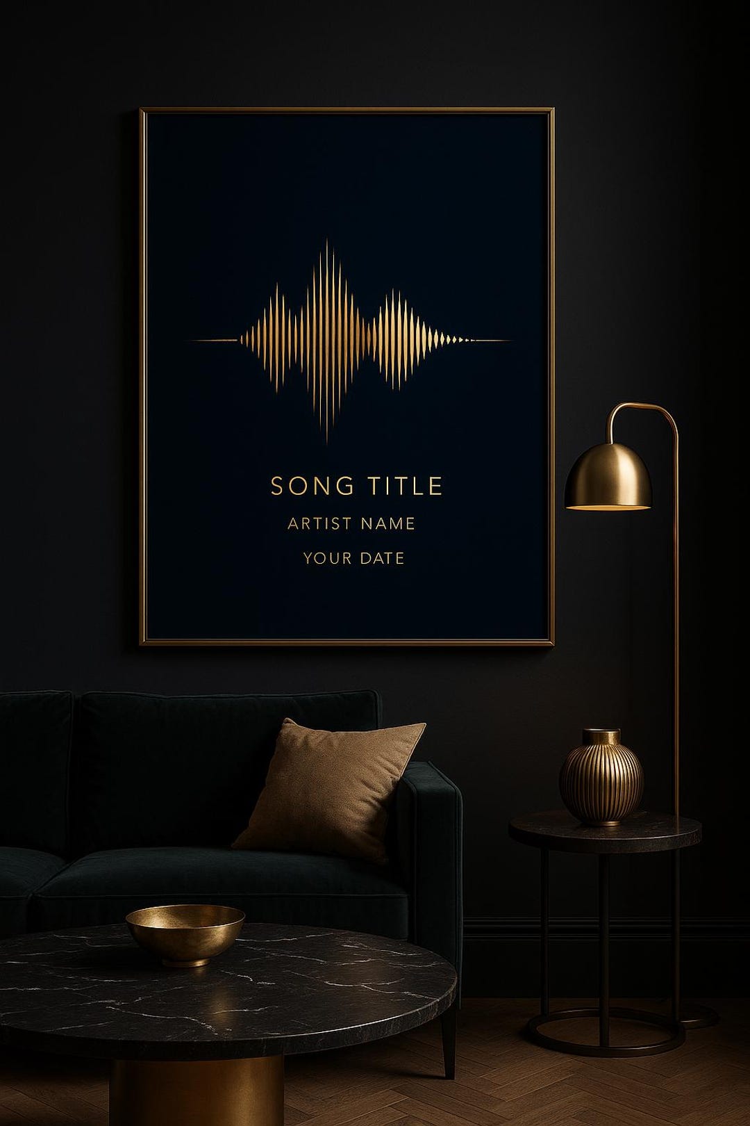Personalized Soundwave Poster Digital Print - Etsy