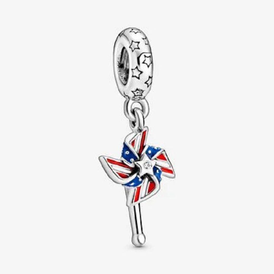 Pandora American Pinwheel Dangle Charm S925 ALE - Etsy