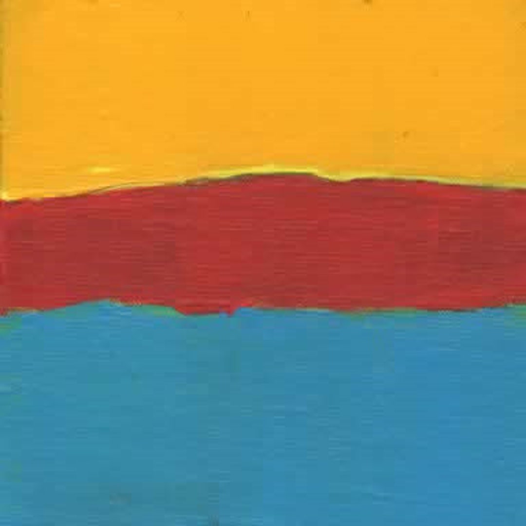 ABSTRACT ART PAINTING - Primary Color Painting, Artist With Autism ...