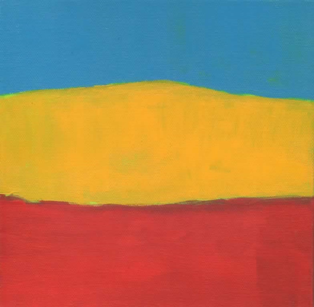 PRIMARY COLOR ART Abstract Wall Art, Artist With Autism, Wall Art Decor ...