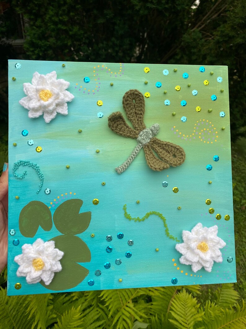 Lily Crochet Canvas - Etsy