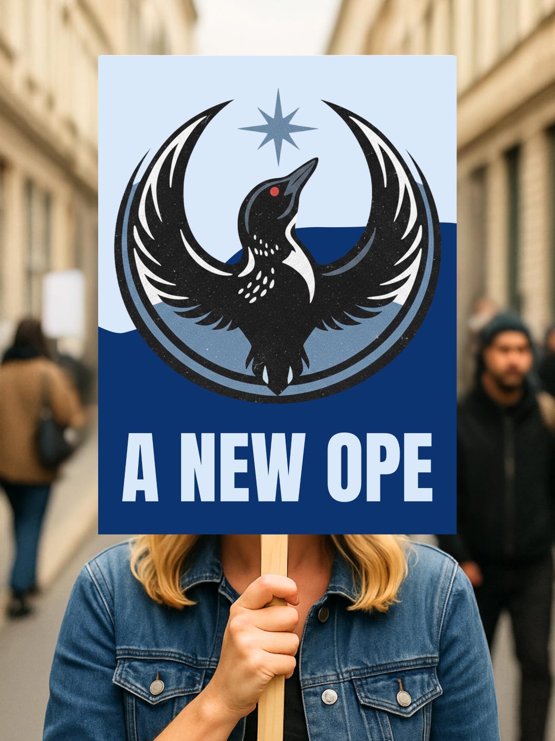 Minnesota A New Ope Protest Sign, Minnesota Rebel Alliance Protest ...
