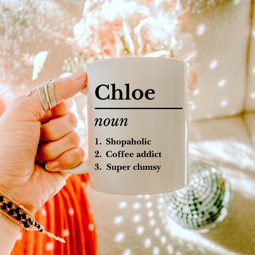 Personalized Name Definition Mug, Custom Name Coffee Mug, Gift for ...