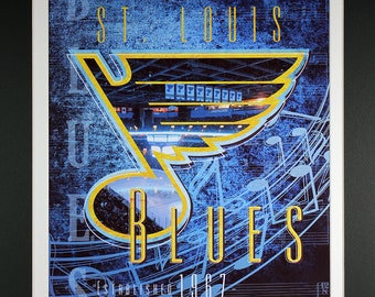 St. Louis Blues Note Svg - Etsy