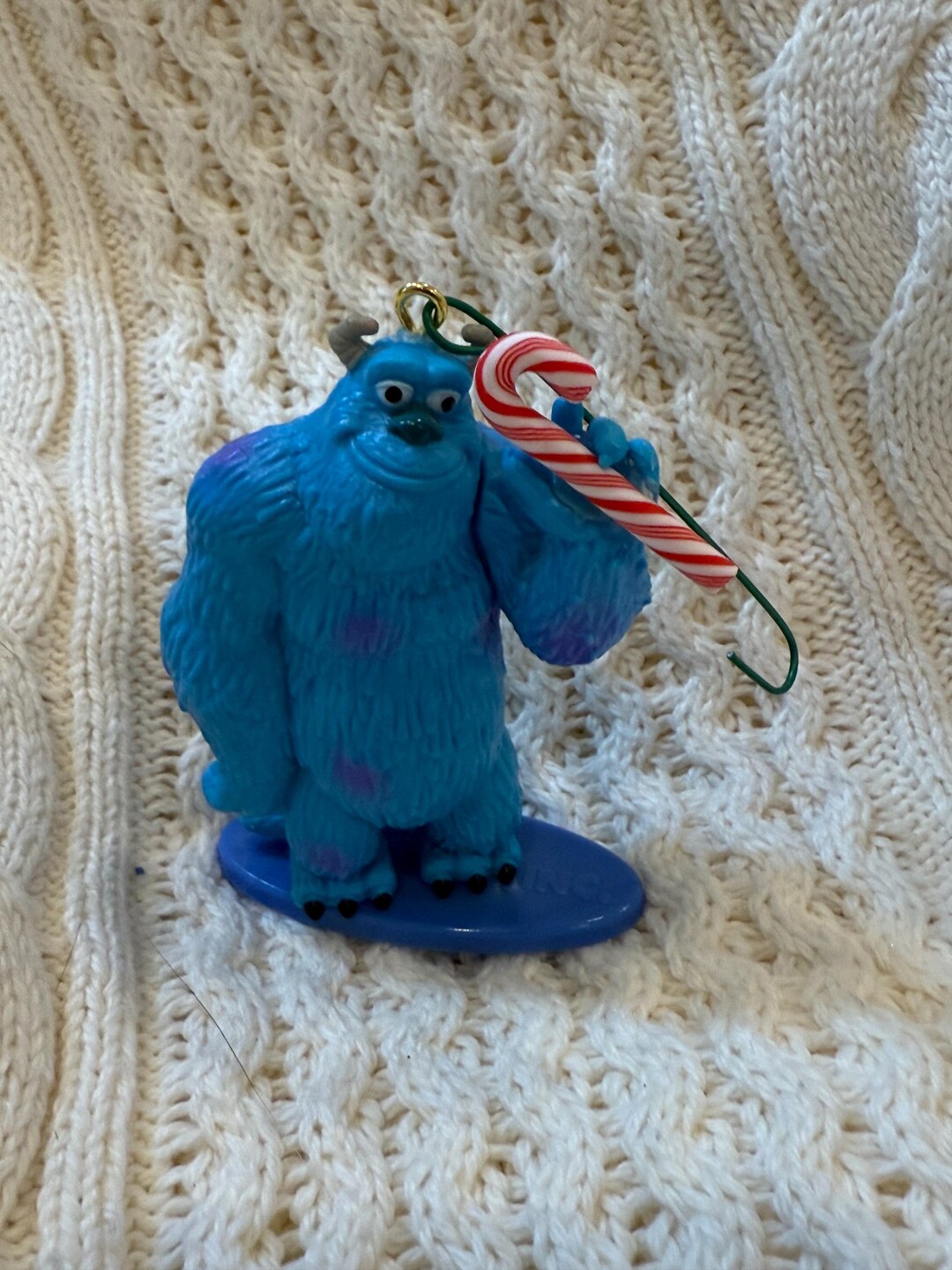 Repurposed Sully Monsters Inc Toy Christmas Ornament – Handmade Pixar ...