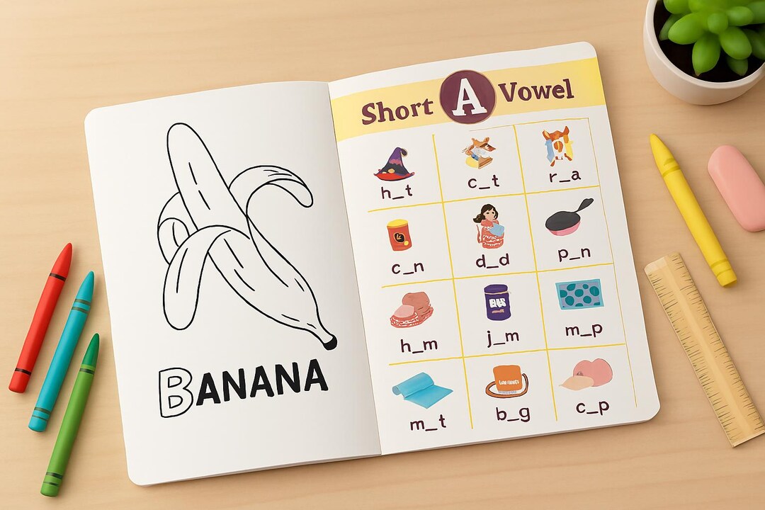 Printable ABC, Numbers Workbook for Kids | Digital Educational PDF for ...