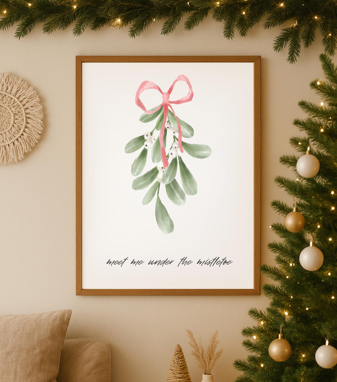 Christmas Poster Set – Christmas Wall Art – Christmas Poster – Winter ...