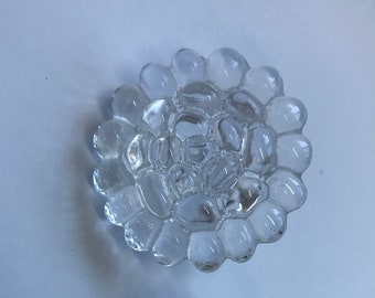 Crystal Button Rose Bud Clear Shank Buttons 3 Sizes Lot of 6 - Etsy