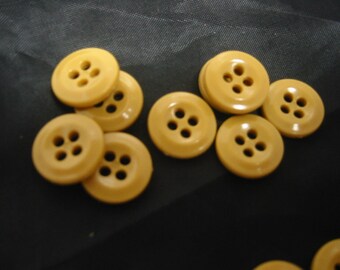 Yellow buttons | Etsy