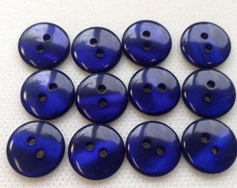 Blue pearl buttons | Etsy