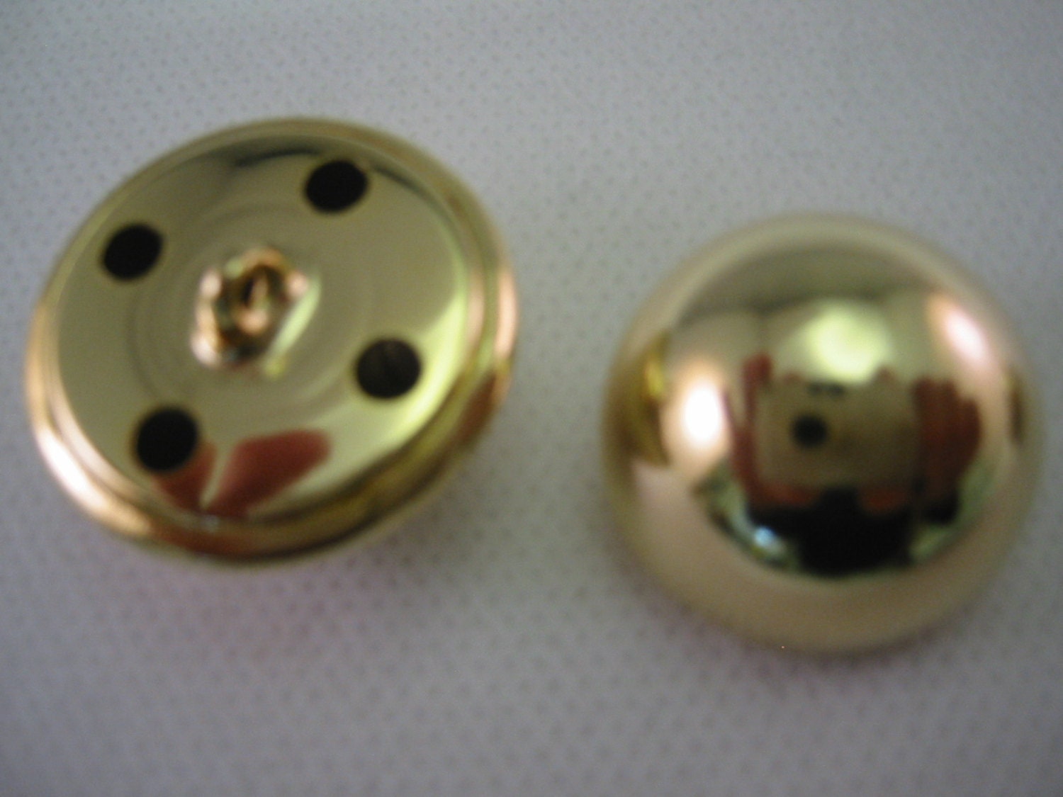 Gold Half Ball Buttons Lot of 6 6 Sizes Available | Etsy