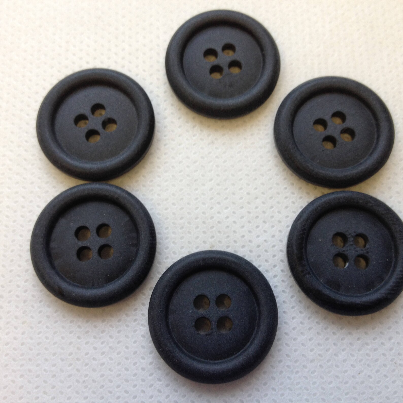 Black Button. Suit Buttons. 2 Sizes to Choose From Lot of | Etsy