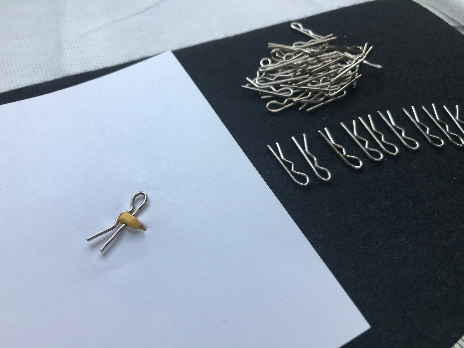 Metal Clips for Attachment in Crafts. Buttons SIZE | Etsy