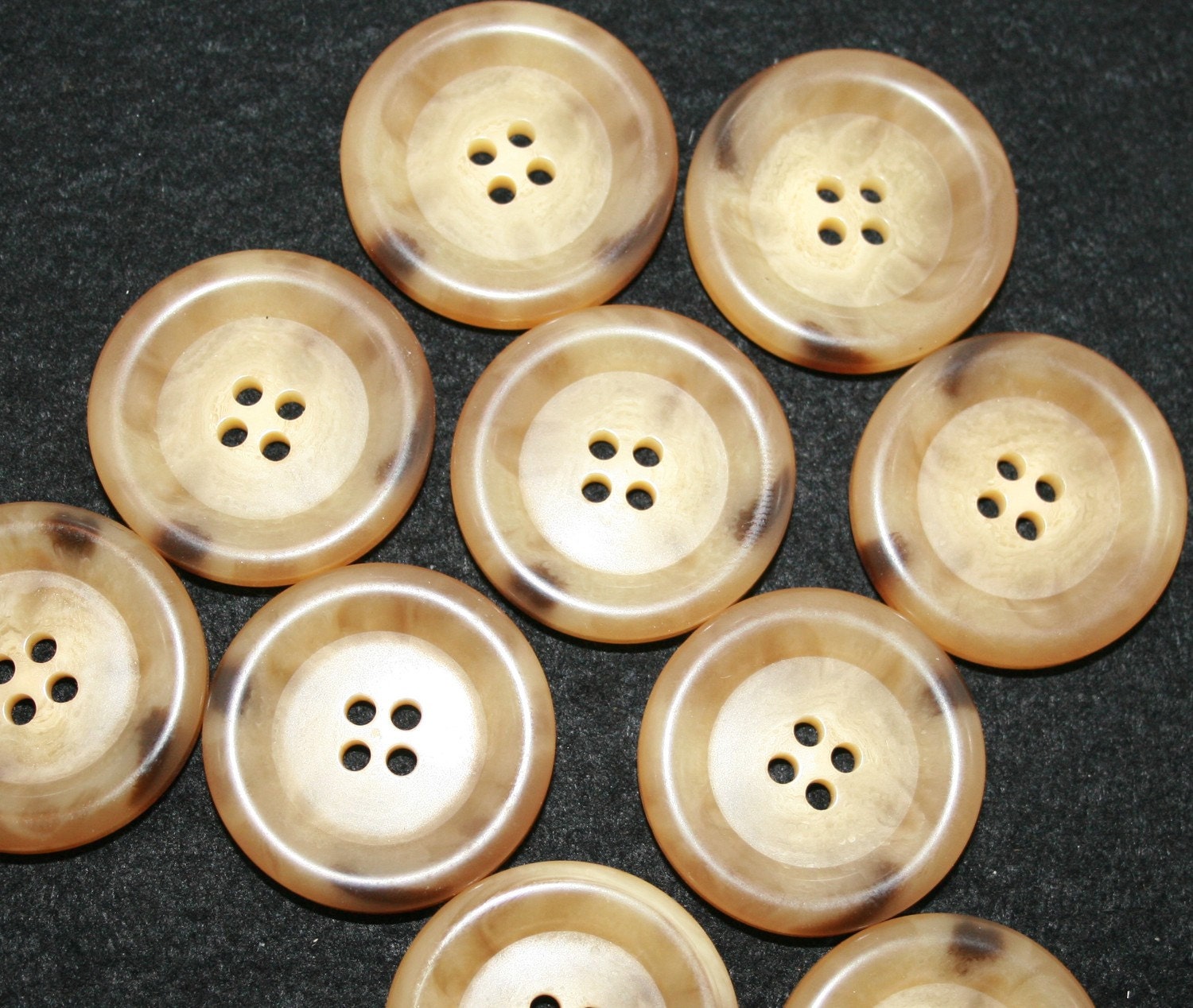 Beige Buttons. Large Beige Buttons. Tan Buttons. Size 1 3/8" (34mm ...