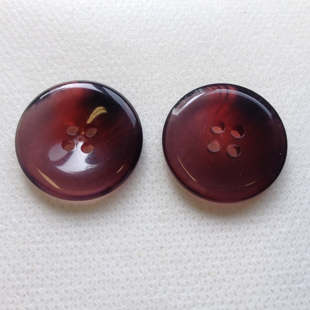 Purple Buttons, Four Sizes Available 7/8"3/4" 5/8" 1/2" (pick Size ...