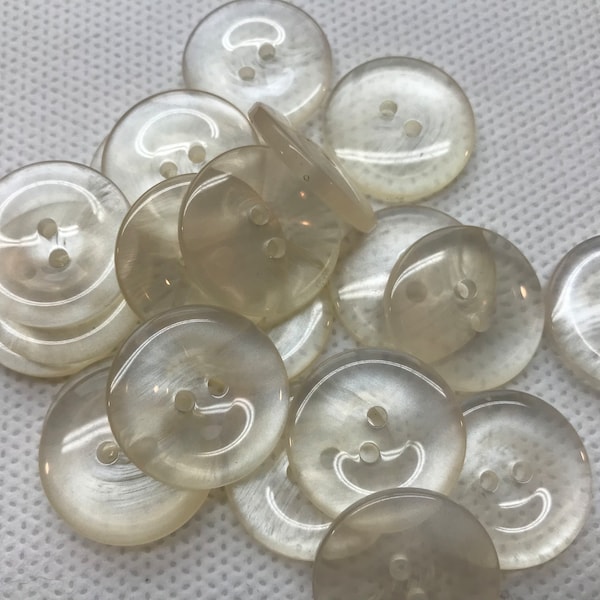 Clear Buttons 3/4 - Etsy