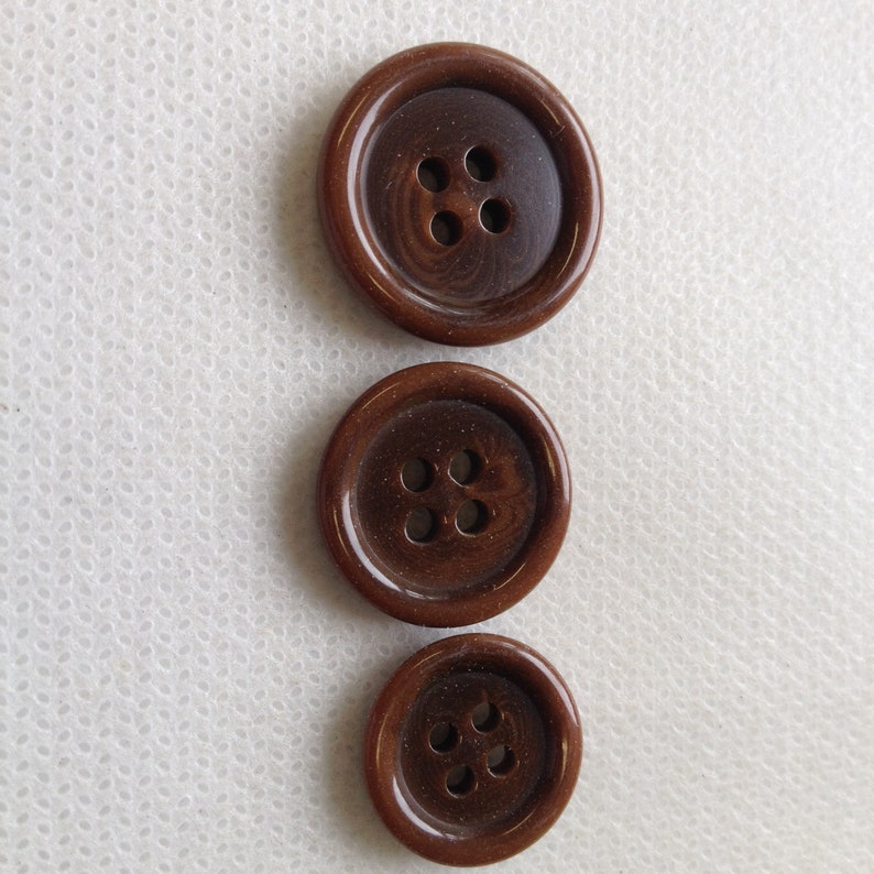 Dark Brown Buttons - Dark Brown Suit Buttons - Dark Brown Pant Buttons ...