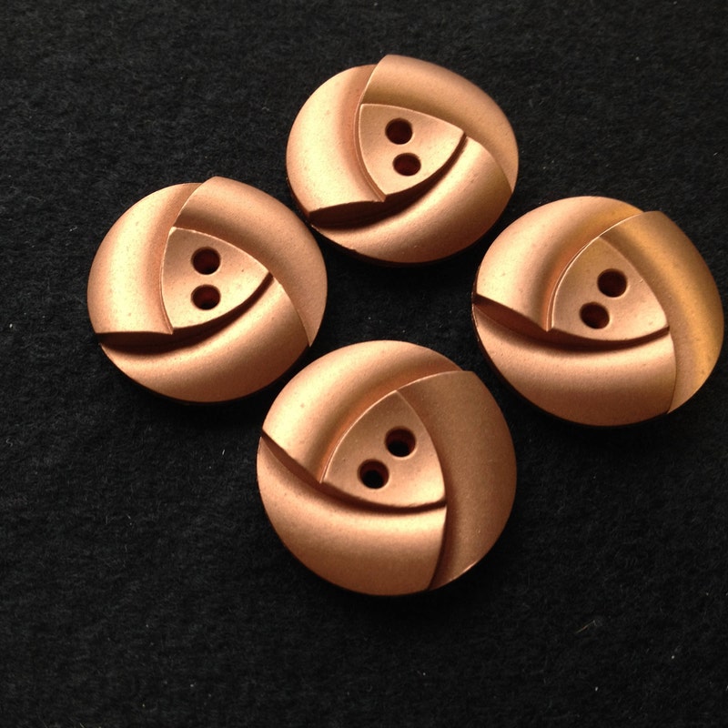 Copper Buttons - Etsy