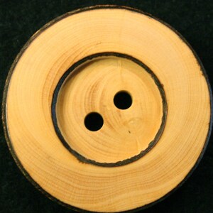 Wood Button 1 1/4" Extra Large Lot of 4 - Etsy
