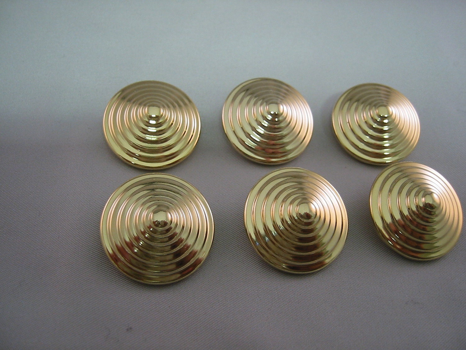 Large Gold Button Metal Button Plated Lot of 6 28mm 1 - Etsy