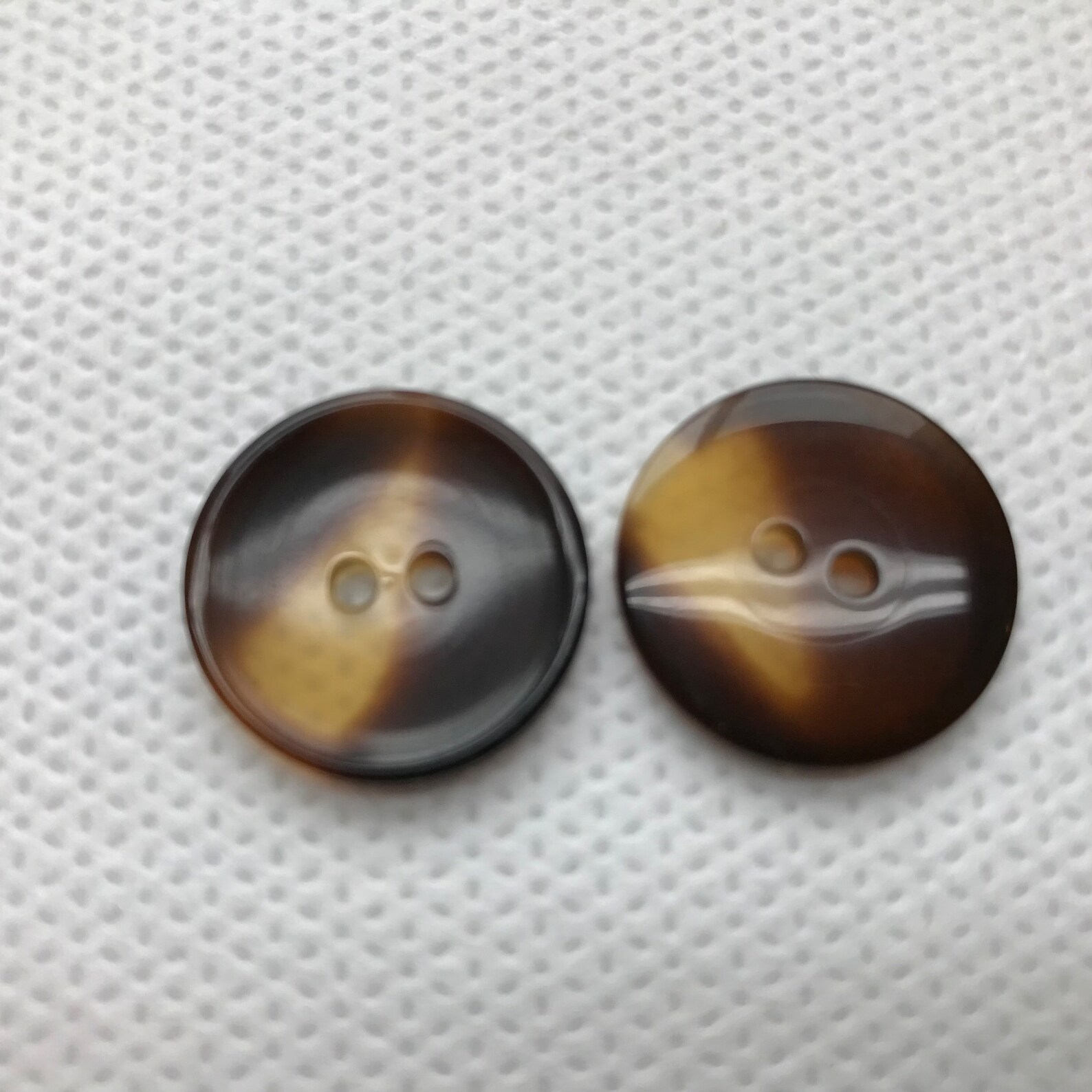 Brown Tortoise 2 Hole Button Medium Button Shiny Dress / - Etsy
