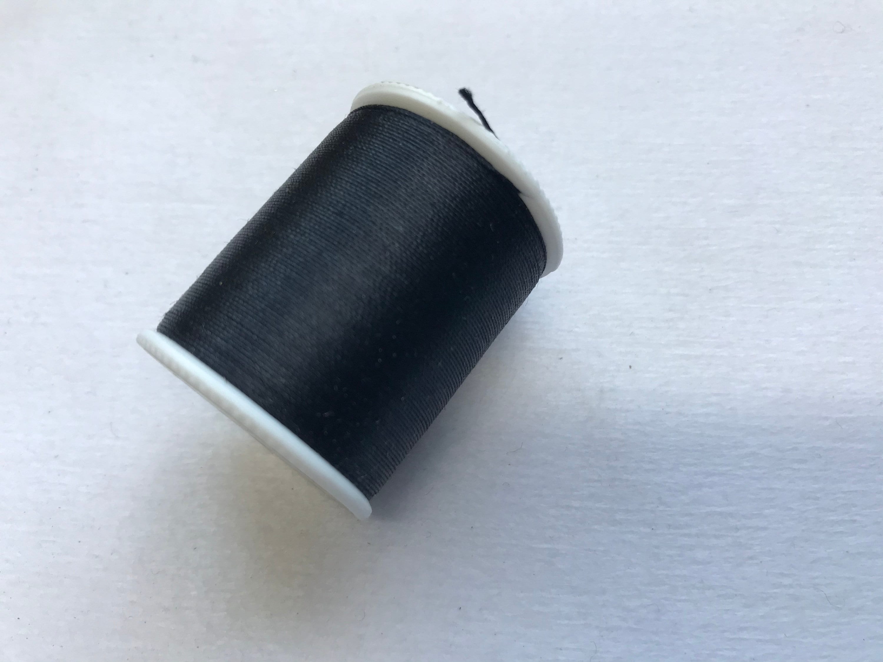 Button Sewing Thread Black extra strong sewing thread for | Etsy