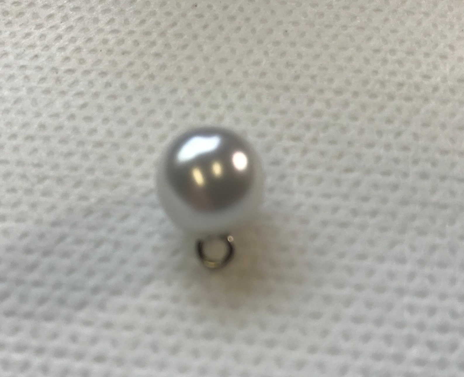 Pearlized Buttons Full Ball Buttons With Wire Shank SIZE - Etsy