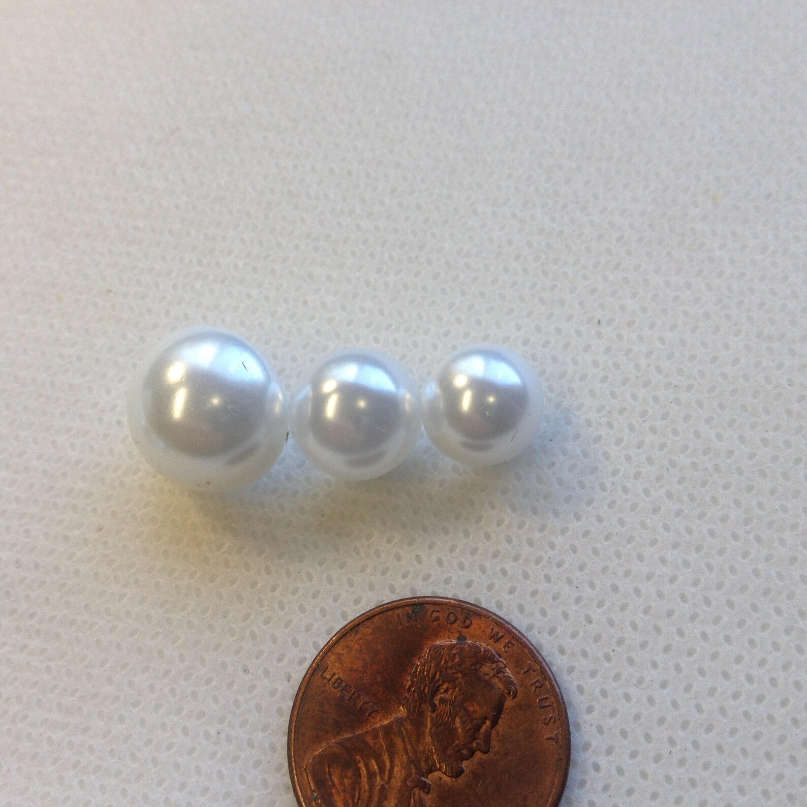 Pearl Buttons Domed Pearl Buttons with wire shank SIZE | Etsy