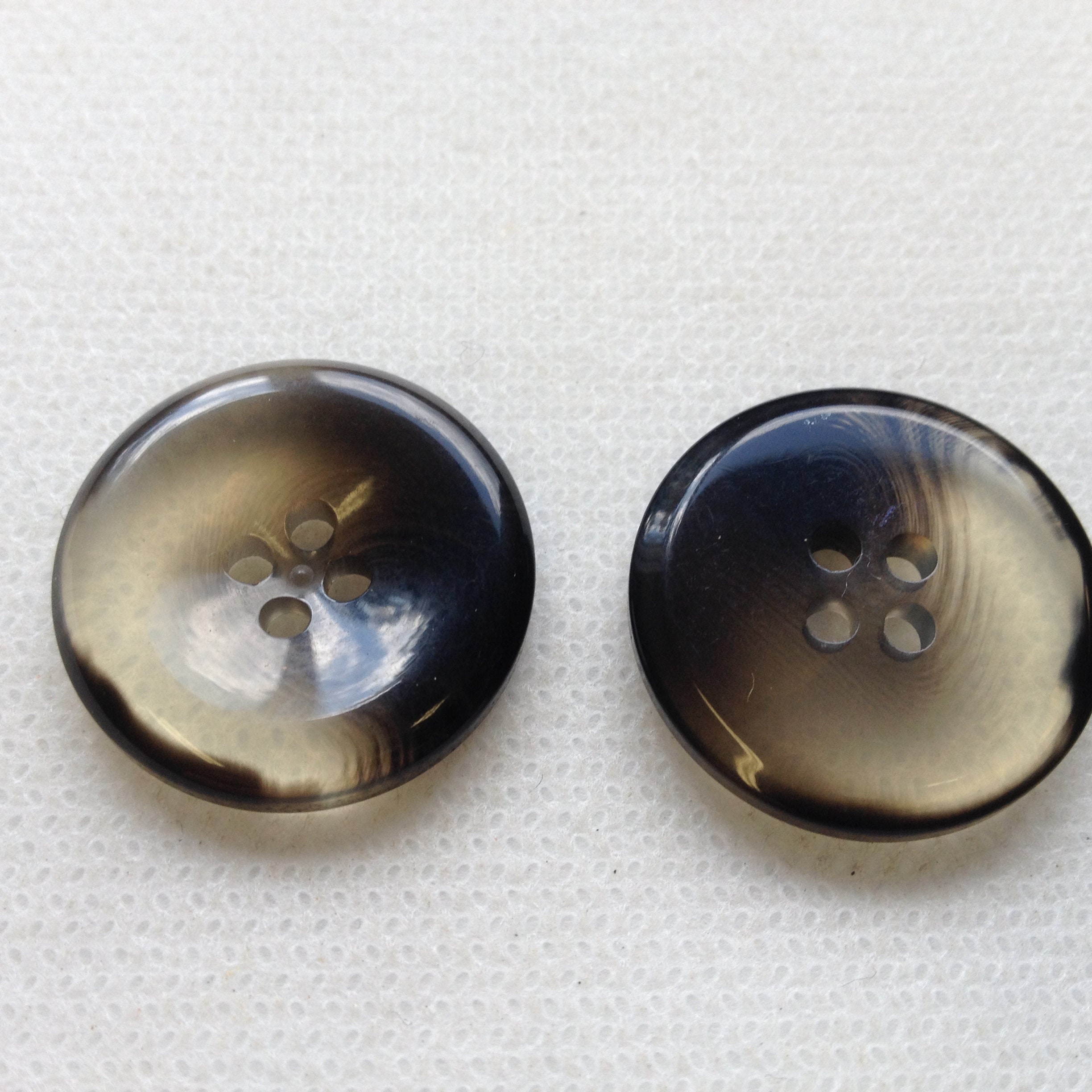 Black / smoke buttons Three sizes available | Etsy