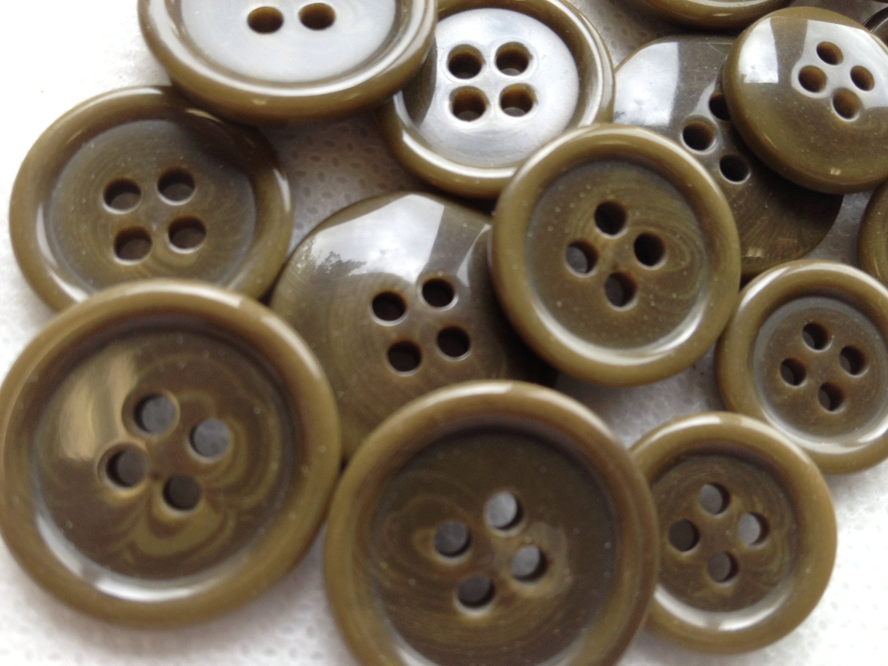 Olive Buttons - Olive Suit Buttons - Olive Coat Buttons - Olive Pant ...