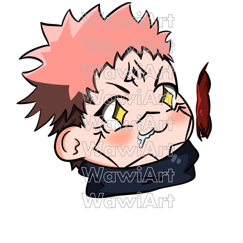JJK Chibi Digital Stickers | Gojo Itadori Fushiguro Sukuna | Planner ...