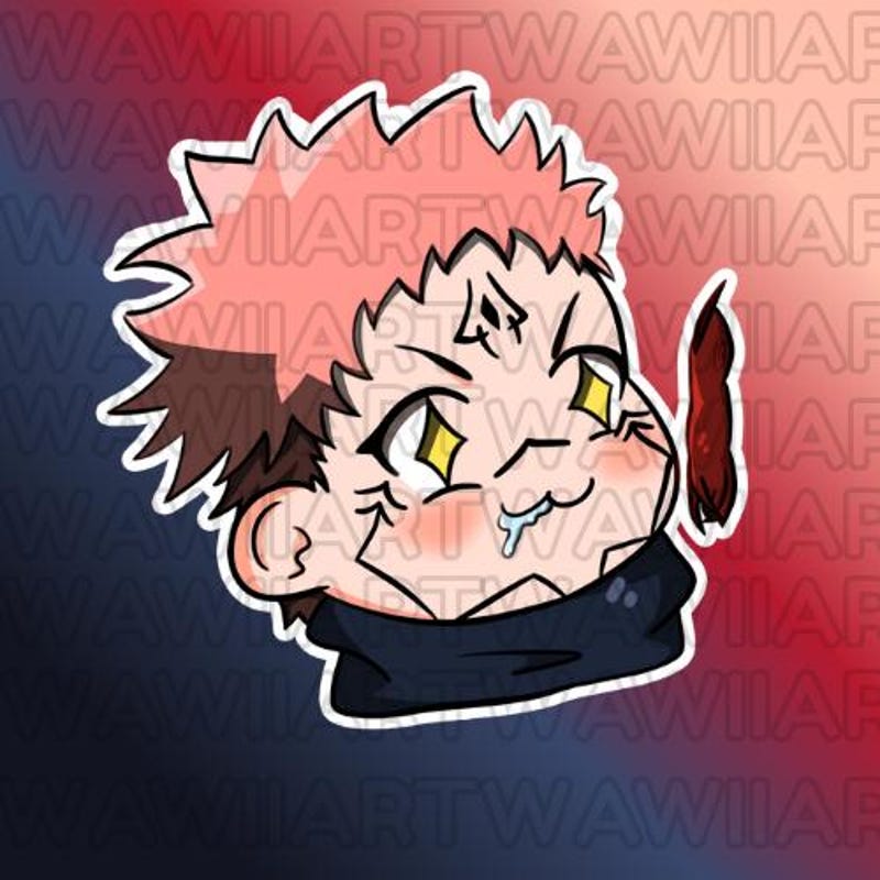 Chibi Sukuna - Etsy