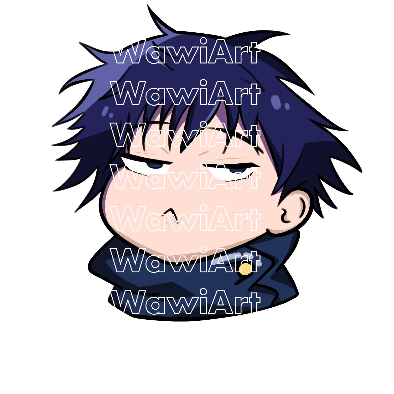 JJK Chibi Digital Stickers | Gojo Itadori Fushiguro Sukuna | Planner ...