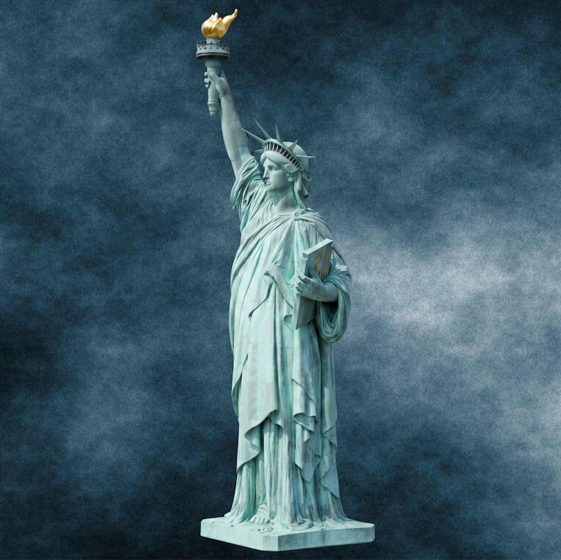 Statue of Liberty Figurine, New York Landmark Statue, USA Decor ...