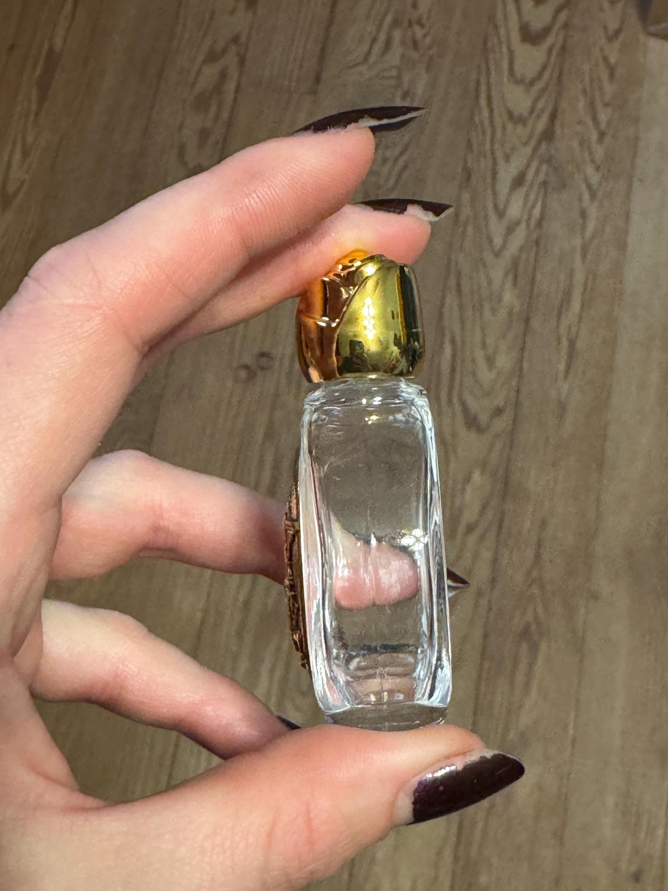 St Michael Glass Holy Water Vial - Etsy