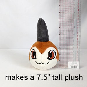 Tsunomon Mini Plush Digimon Sewing Pattern PDF DIY Plushie Toy - Etsy