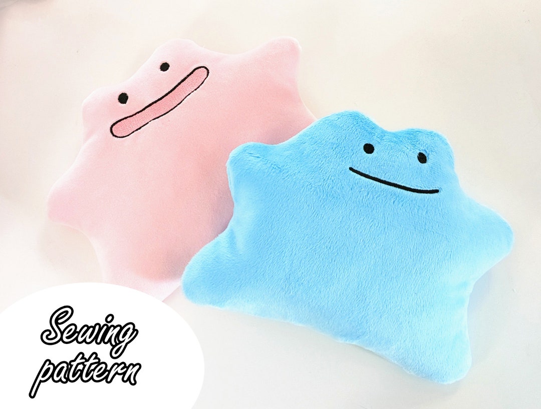 Ditto Pokemon Sewing Pattern PDF DIY Plush Toy - Etsy