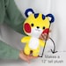 Tiger Doll Plush Sewing Pattern: DIY Stuffed Animal (PDF Pattern) - Etsy