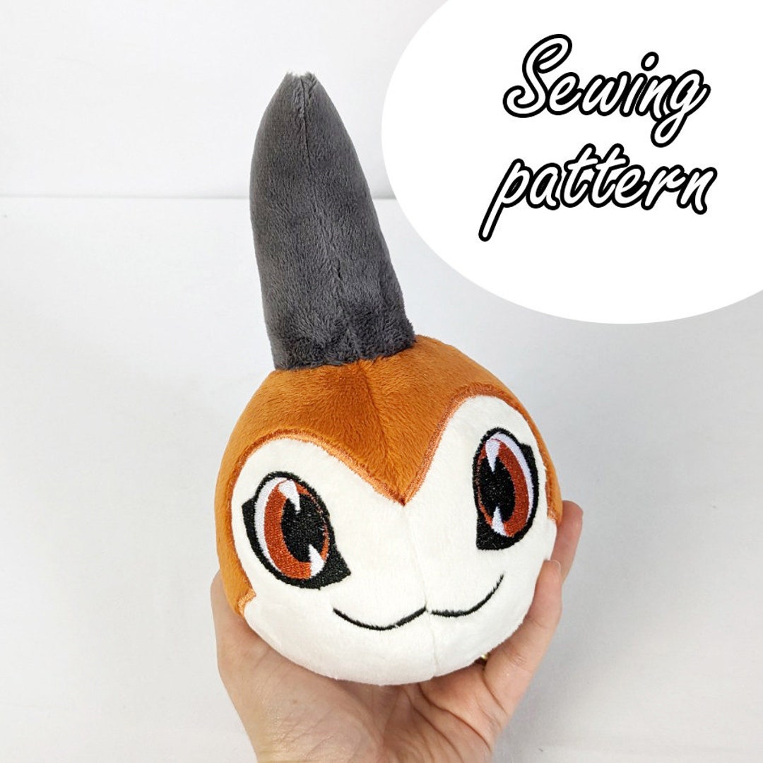 Tsunomon Mini Plush Digimon Sewing Pattern PDF DIY Plushie Toy - Etsy
