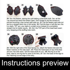 Cute Baby Mothman Sewing Pattern PDF - Etsy