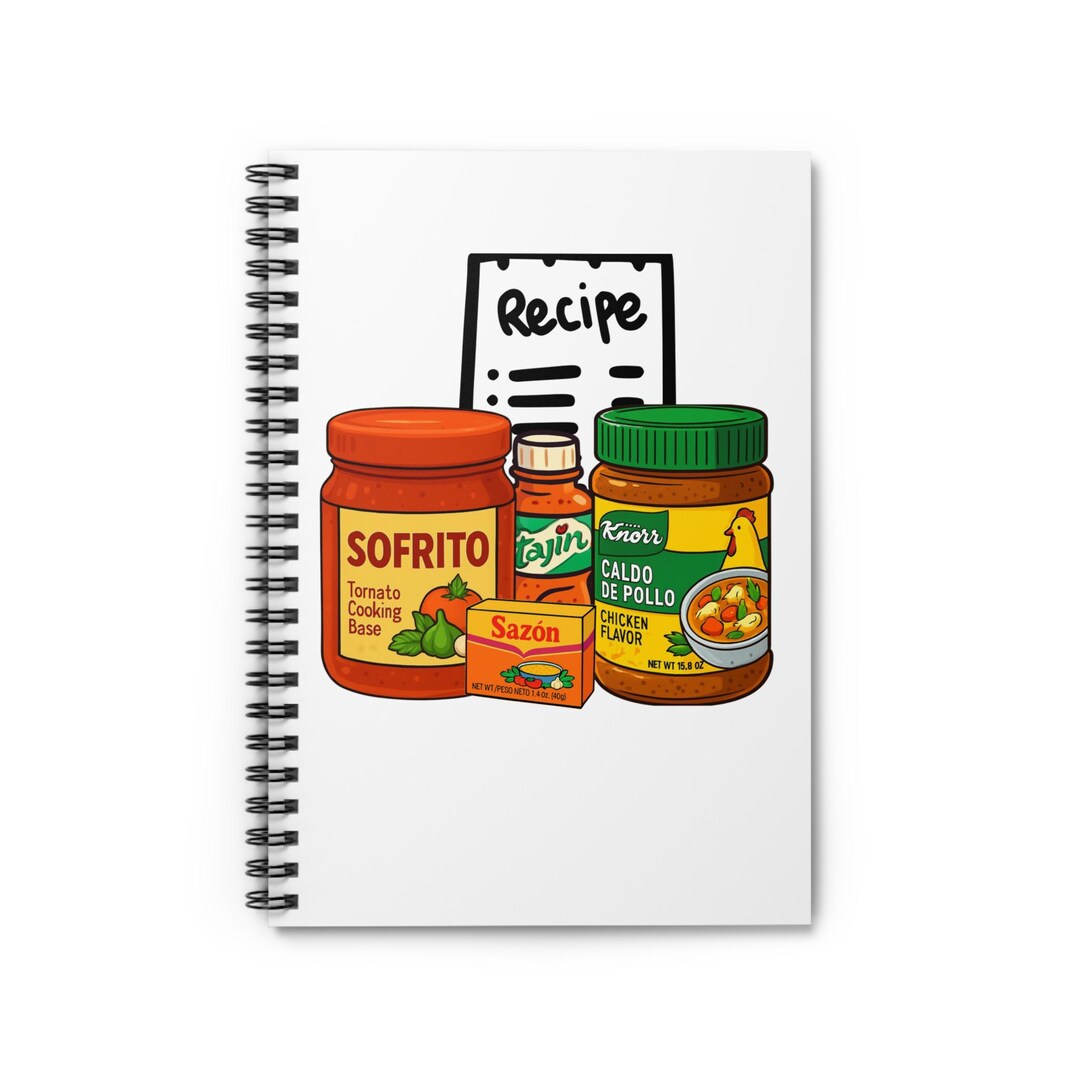 Recipe Spiral Notebook – Culinary Journal for Chefs & Foodies - Etsy