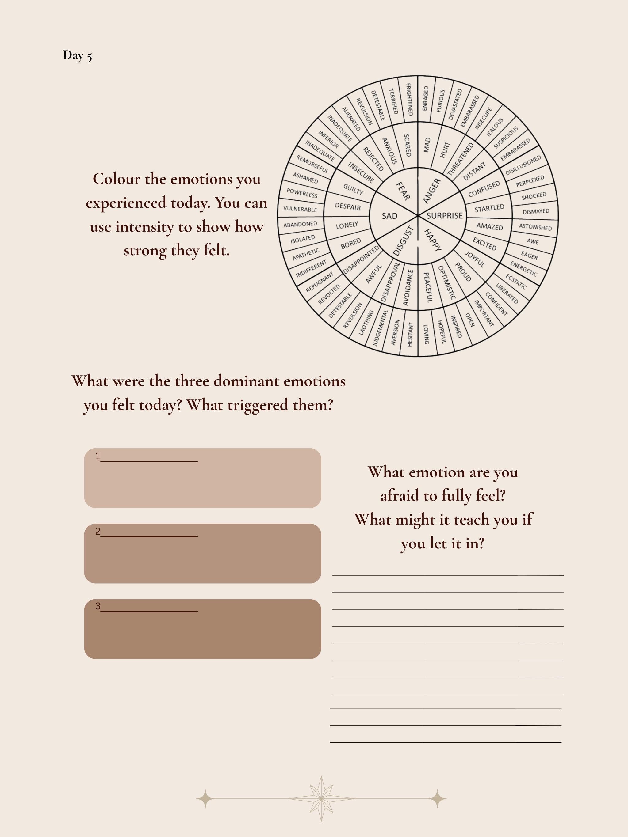 Emotional Maturity Journal | 30-day Self Improvement Workbook ...