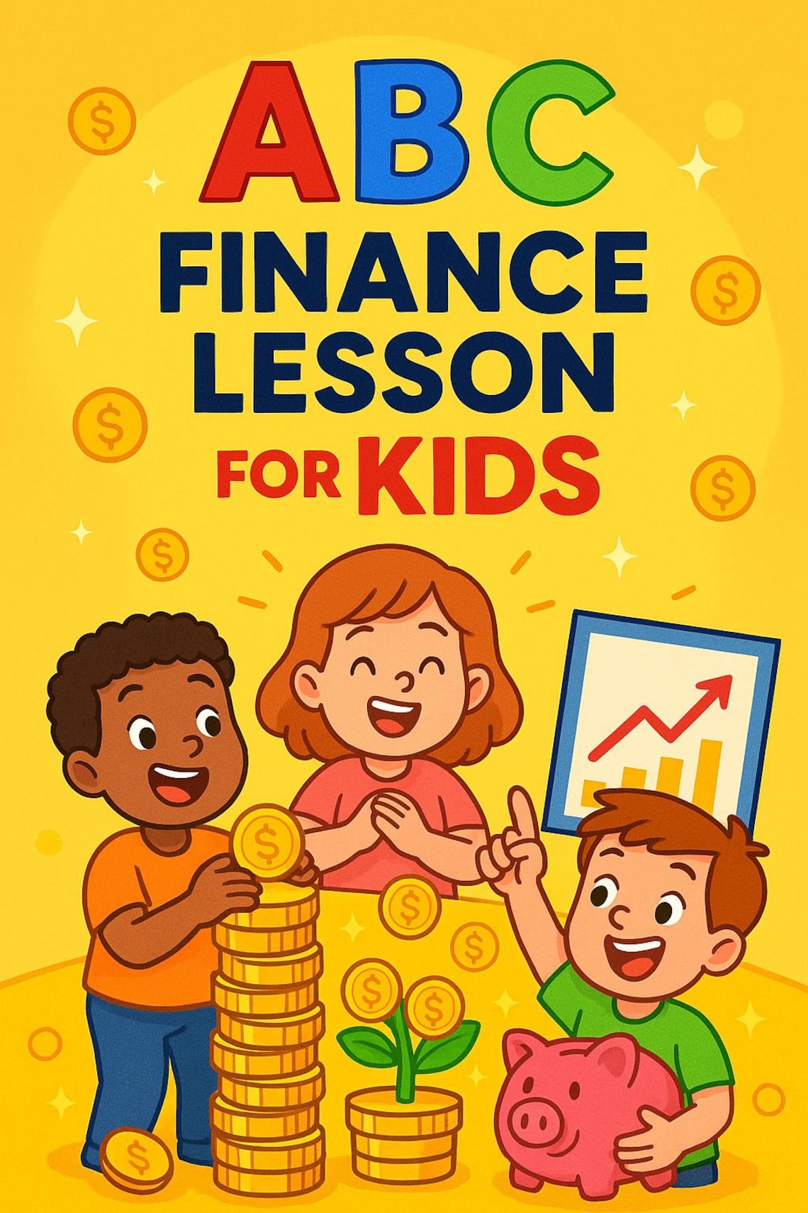 ABC Finance Lesson for Kids, Financial Education for Children, Money ...